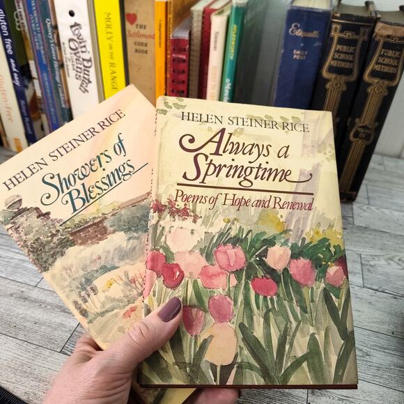 Book | Accents | Helen Steiner Rice Lot Of 2 Hardcover Poem Books ...